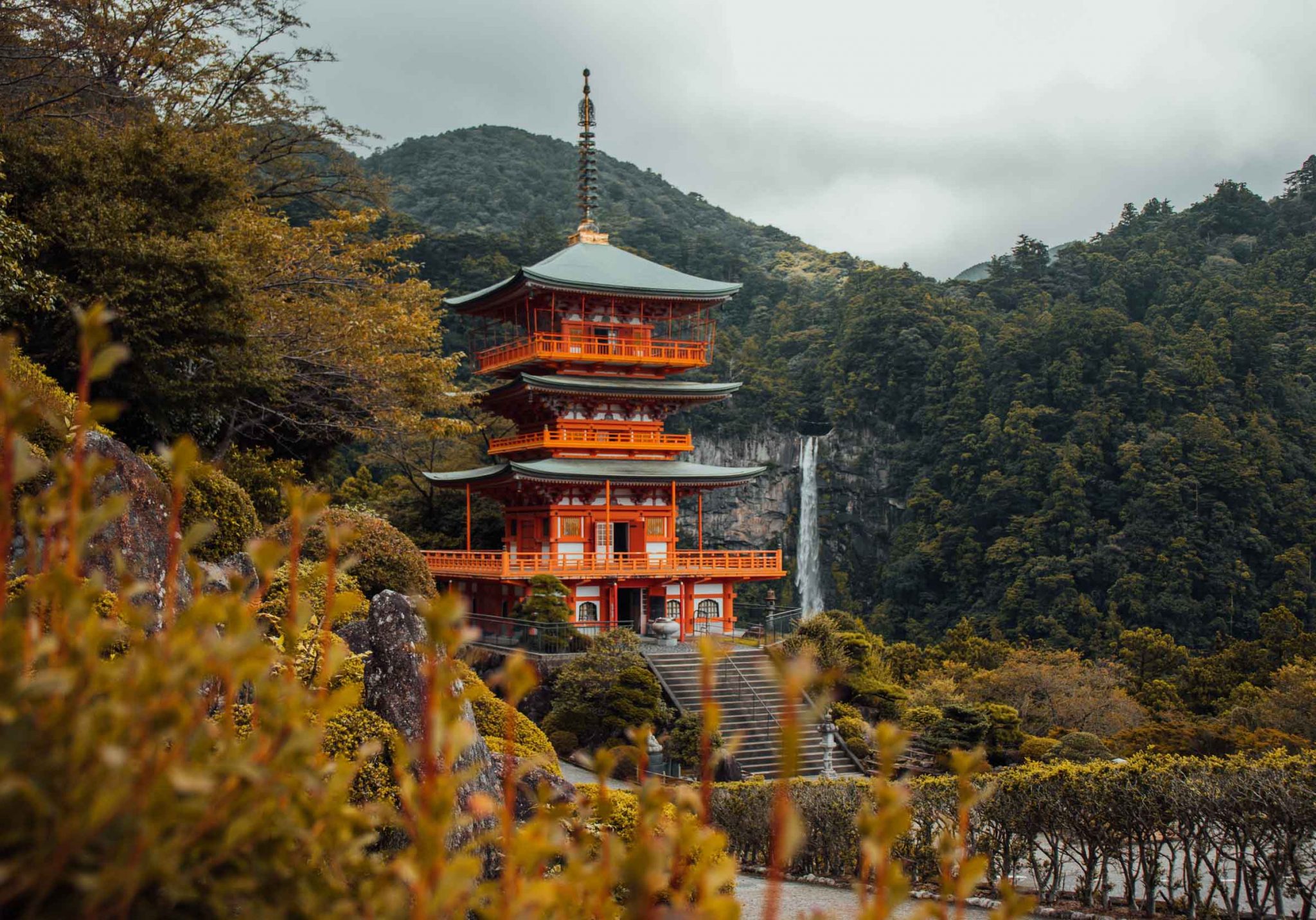 Nachi Falls - One Of The Most Beautiful Places in Japan!