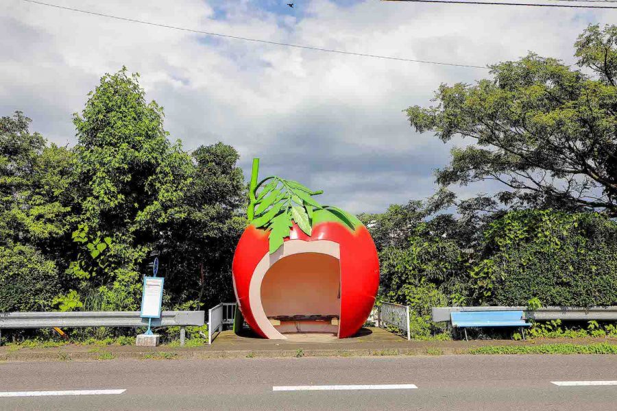 This City In Japan Has Cute Fruit-Shaped Bus Stops [PHOTOS]